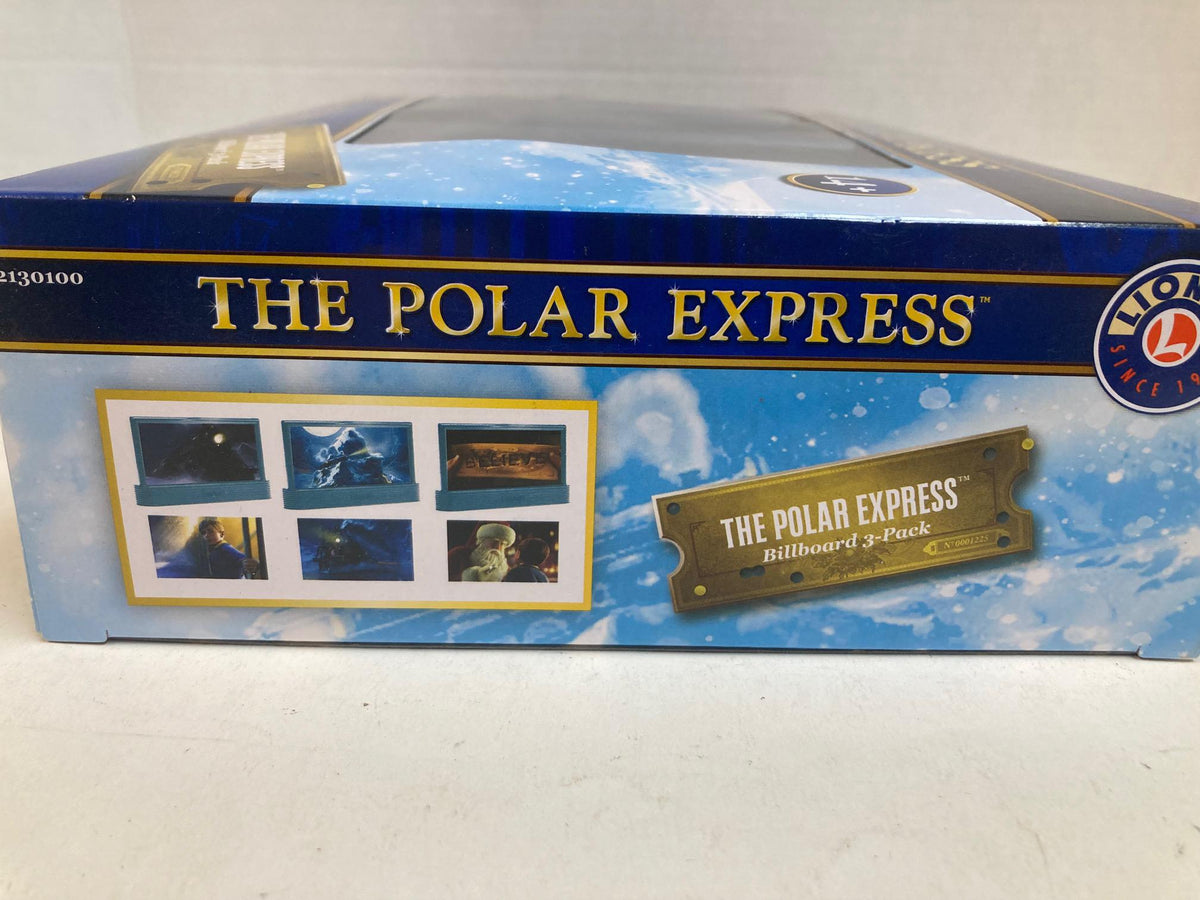Lionel Polar Express Billboards 3-Pack 2130100-200 – Brand New – 6 Ima ...