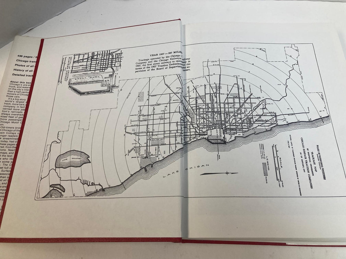 Chicago Surface Lines by Alan R. Lind – 3rd Edition HC Illustrated Str ...