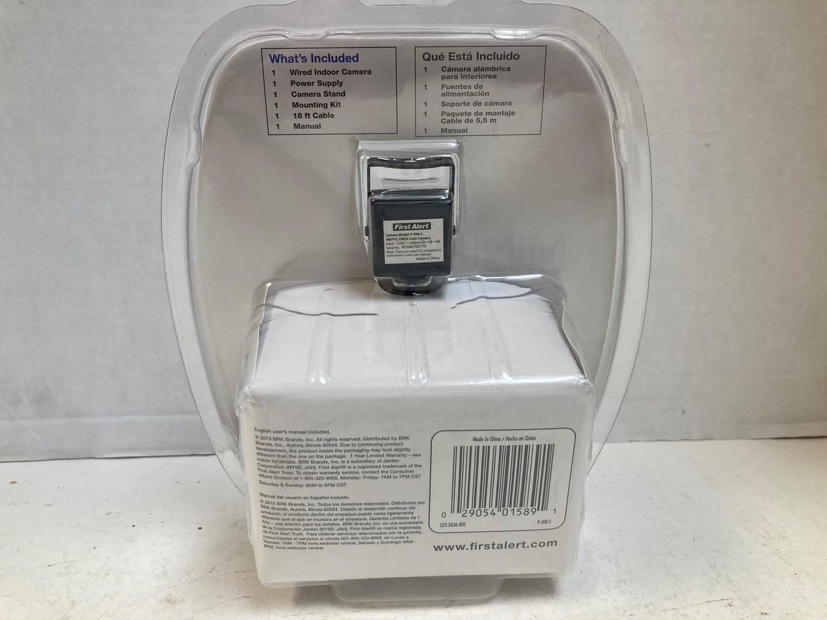 First Alert P-500-C Mini Analog Surveillance Camera w/ Audio – NOS ...