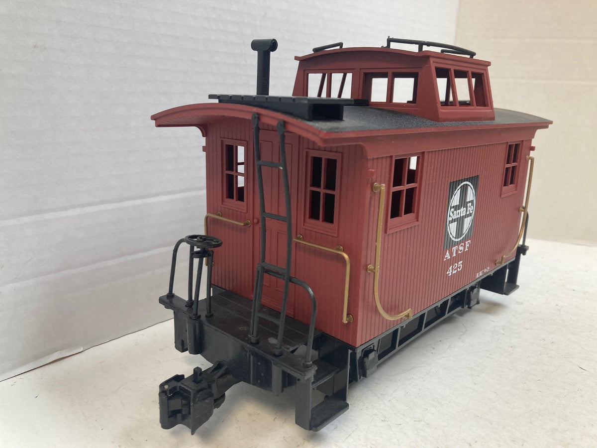 Bachmann Big Hauler 425 ATSF Santa Fe Caboose – G Scale – Good Conditi ...