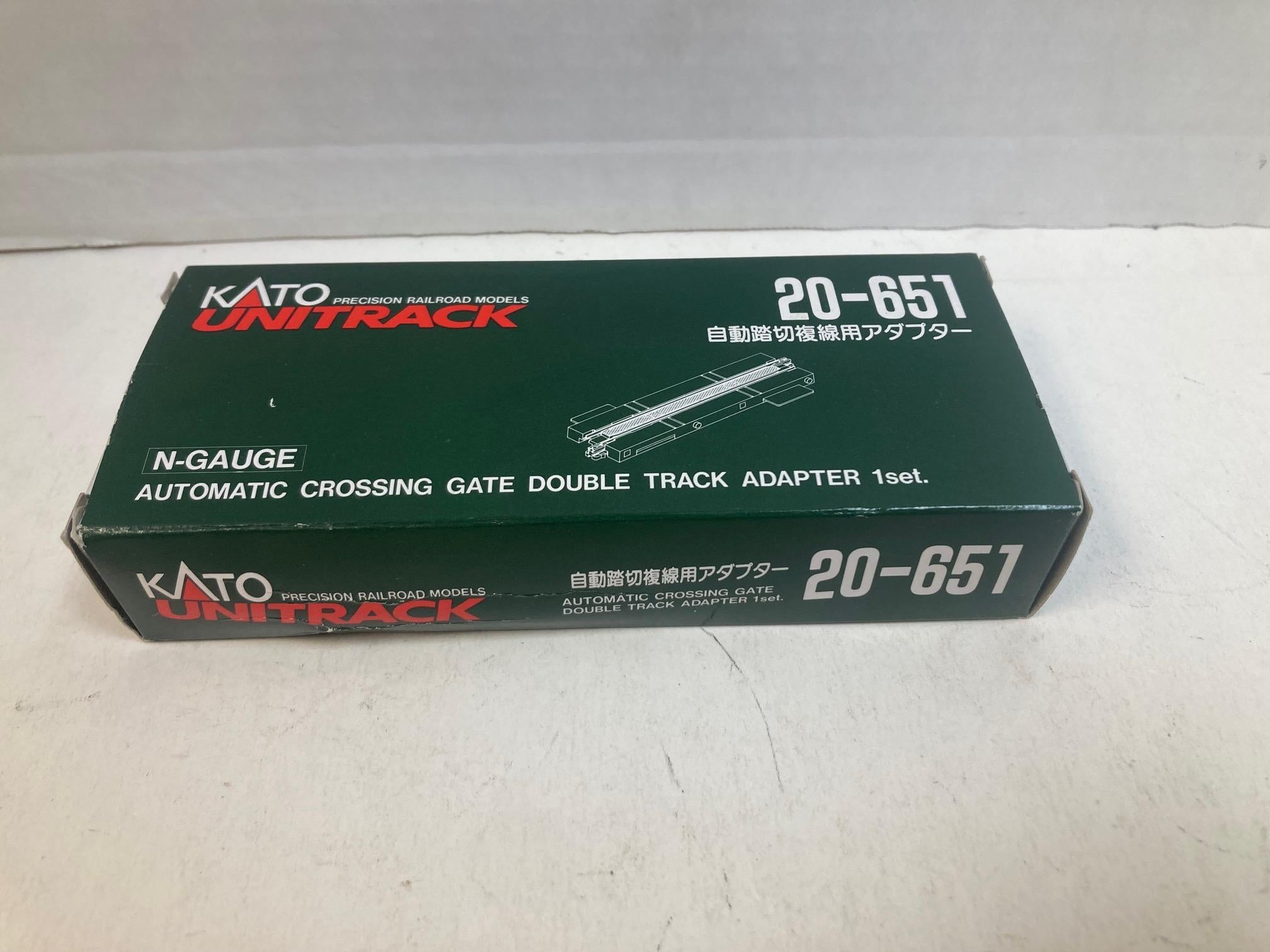 KATO N Scale 20-651 Automatic Crossing Gate Double Track Adapter NEW ...