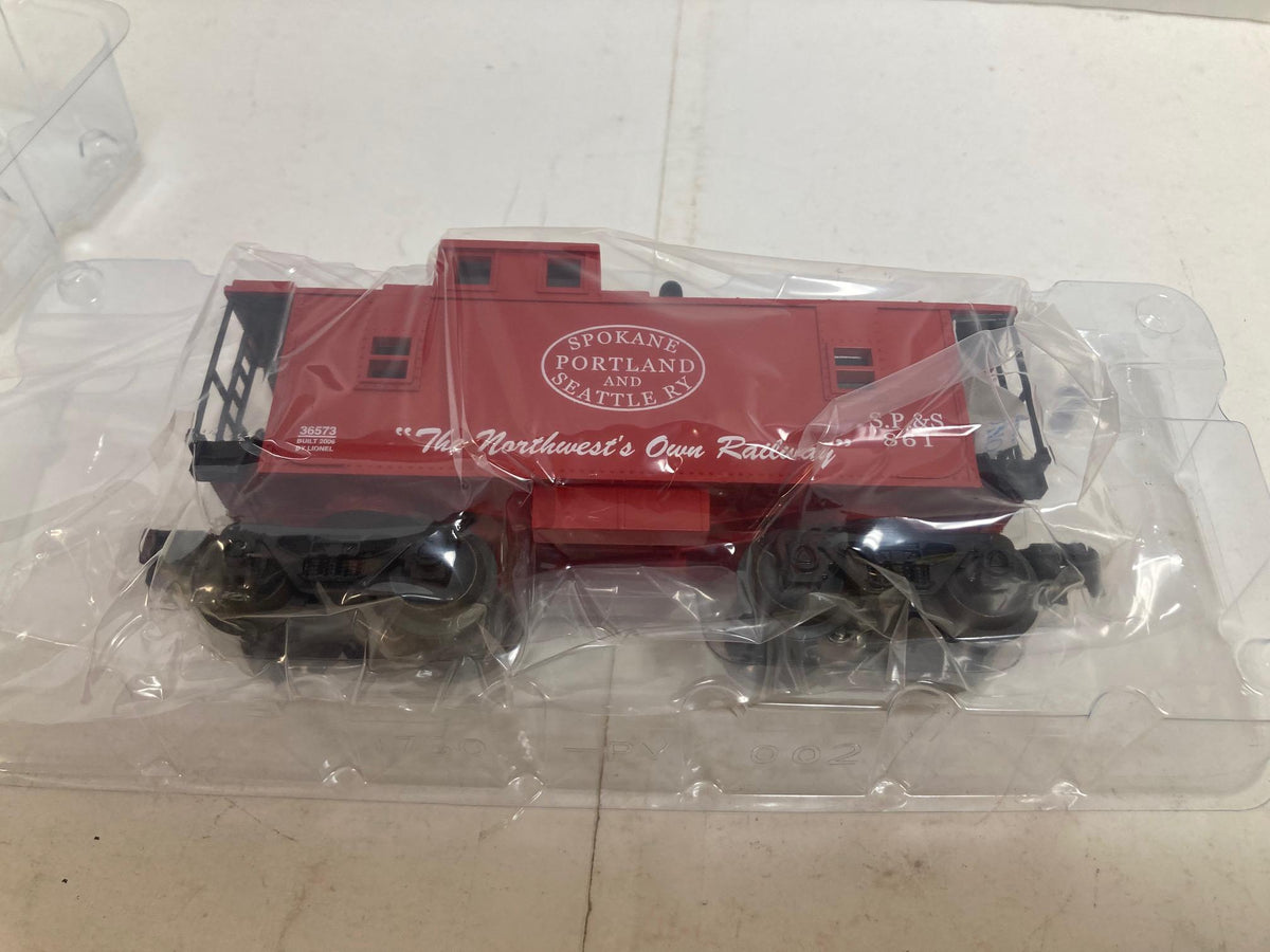 Lionel SP&S Square Window Caboose (6-36573) w/ Lighted Interior and op ...