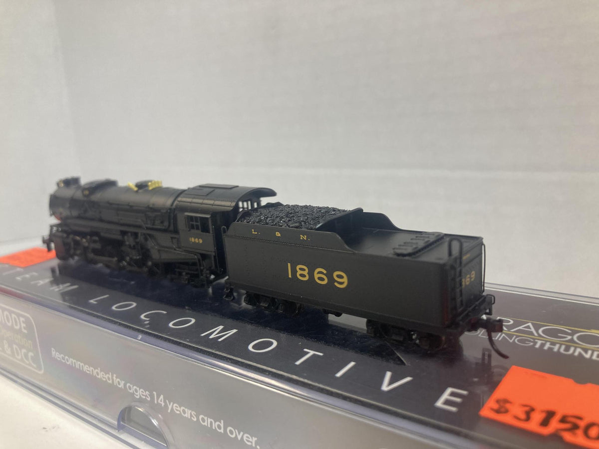BLI USRA Heavy Mikado L&N N Scale #1869 Paragon3 Sound/DC/DCC (5955) – Roundhouse Electric ...