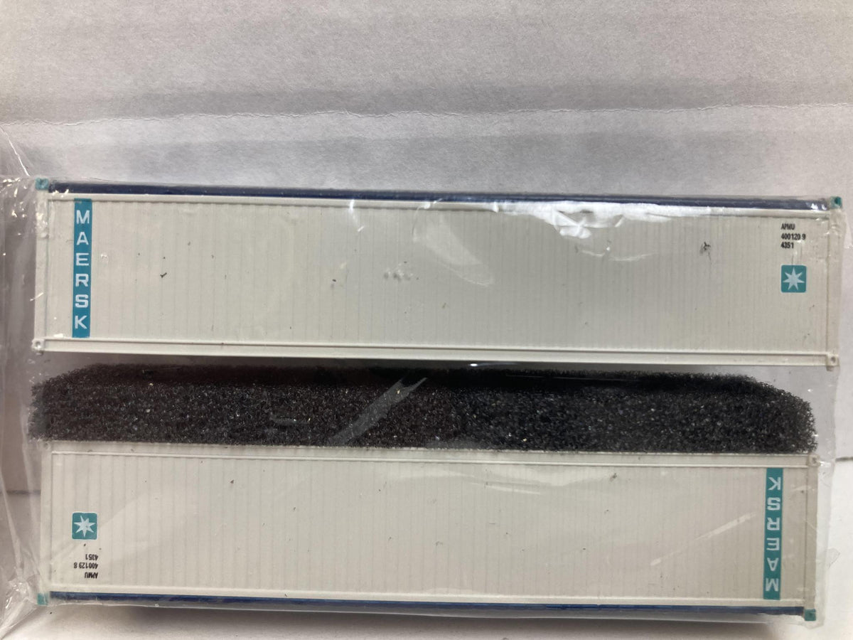 JTC Maersk Line 40' Rib Side Open/Canvas Top Container N Scale (402401 ...